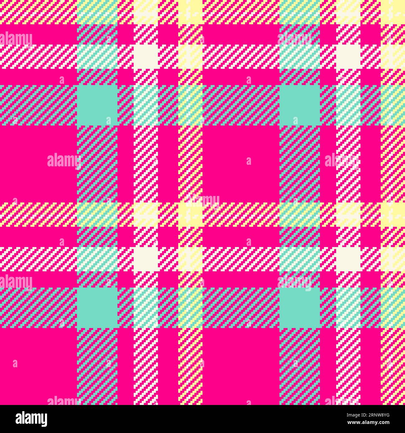 Texture fabric background of vector check pattern with a textile plaid ...