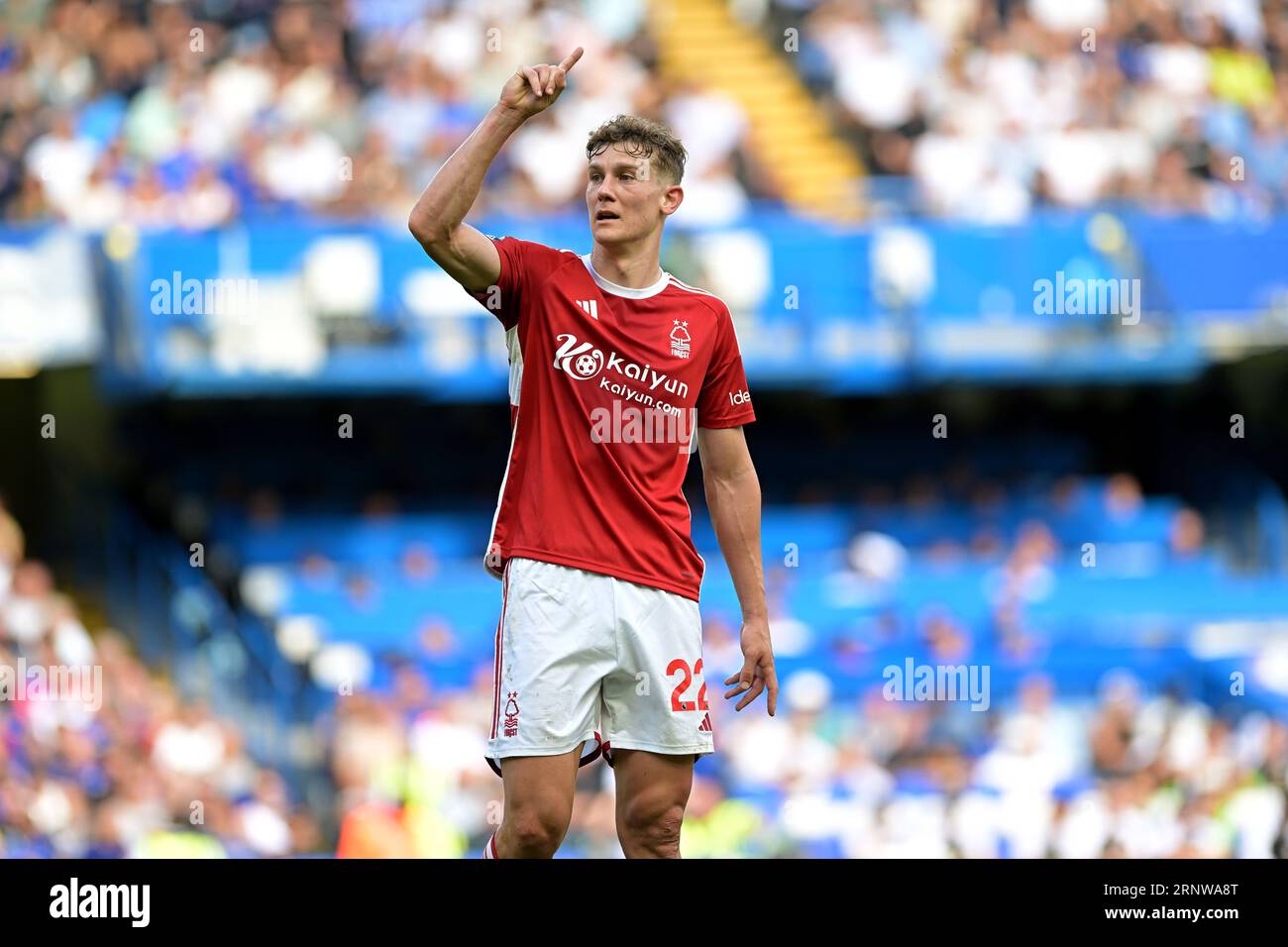 London, UK. 2nd Sep, 2023. Ryan Yates of Nottingham Forest during the ...