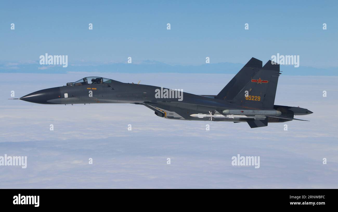 (171212) -- BEIJING, Dec. 12, 2017 -- A fighter plane of Chinese air ...