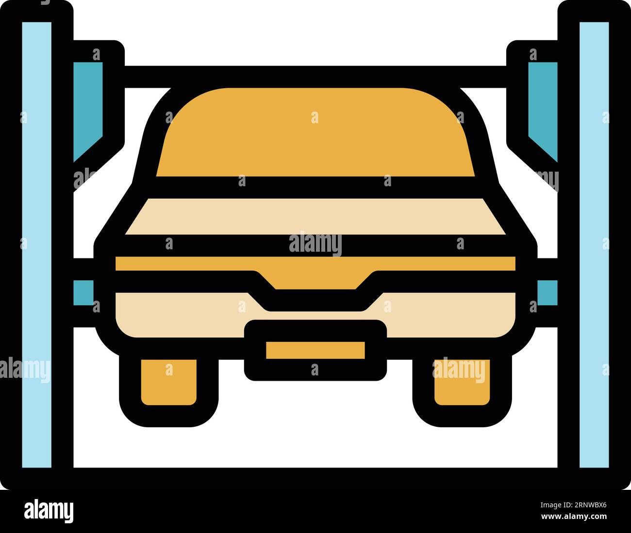 Car piece printing icon Stock Vector Images - Alamy