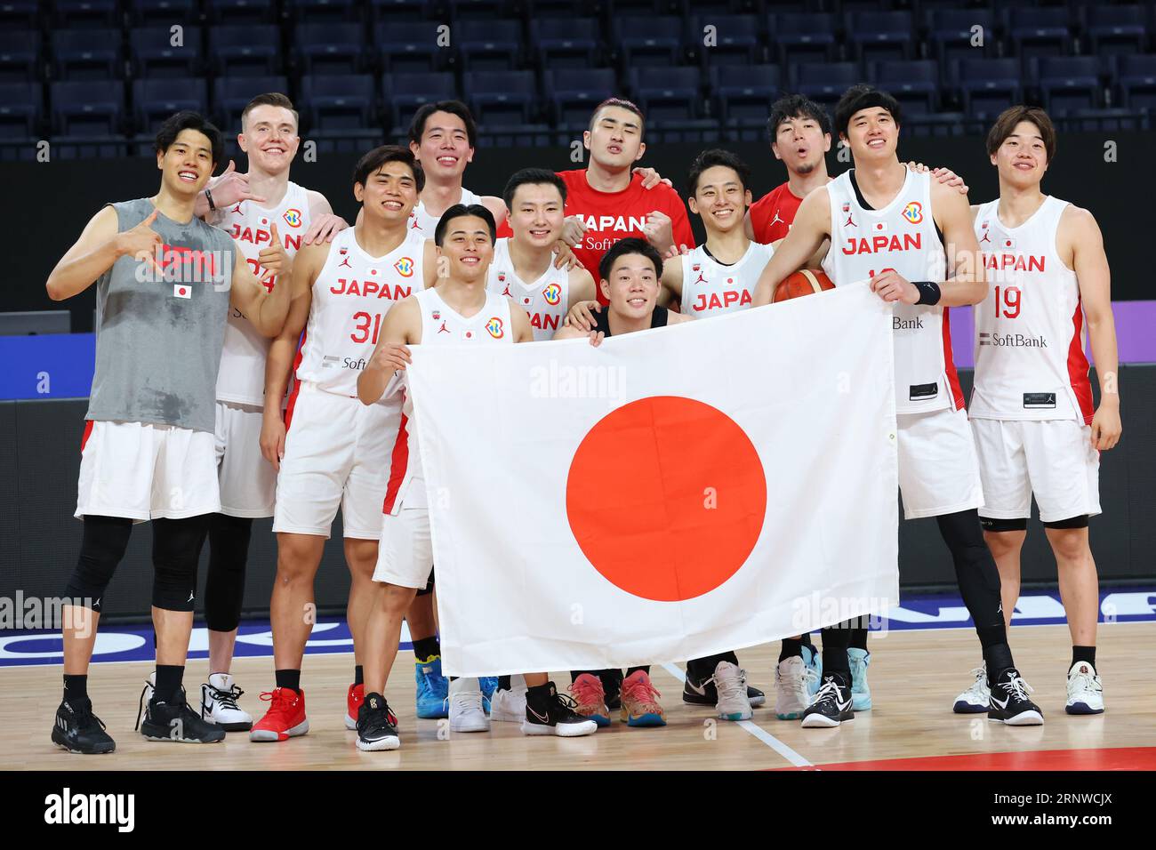Okinawa Arena, Okinawa, Japan. 2nd Sep, 2023. Japan team group ...