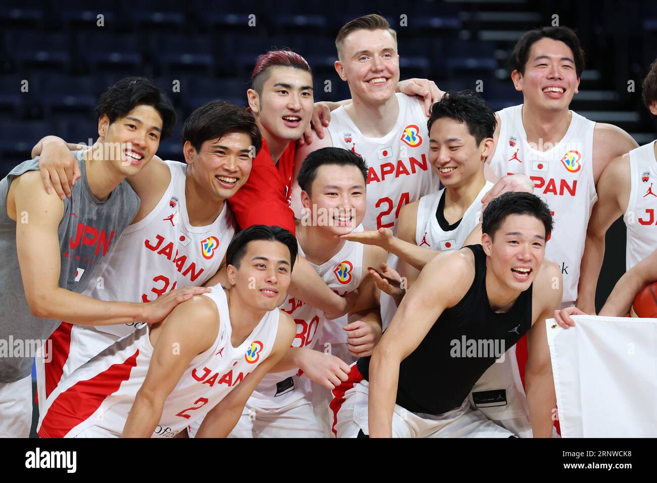 Okinawa Arena, Okinawa, Japan. 2nd Sep, 2023. Japan team group ...