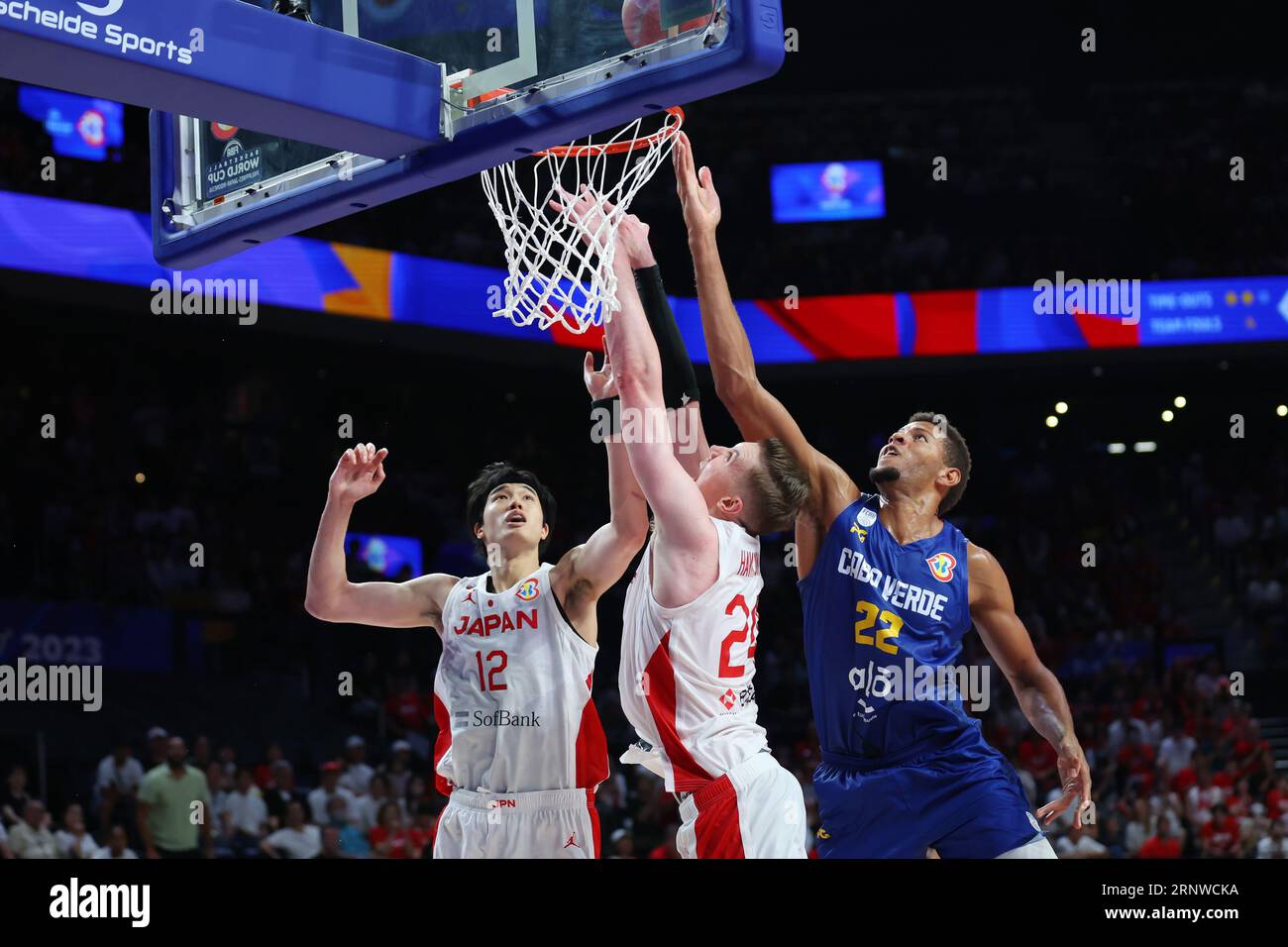 Okinawa Arena, Okinawa, Japan. 2nd Sep, 2023. (L to R) Yuta Watanabe ...