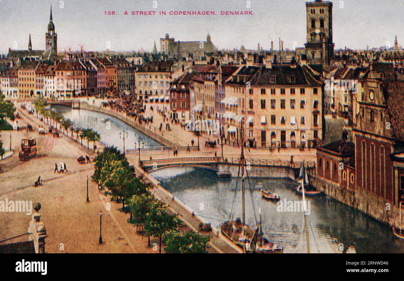 Denmark postcard hi-res stock photography and images - Alamy