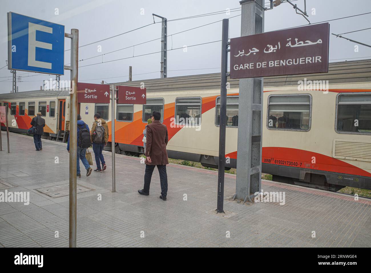 Marrakech, Morocco - Feb 9, 2023: Gare de Marrakech, Marrakech central ...