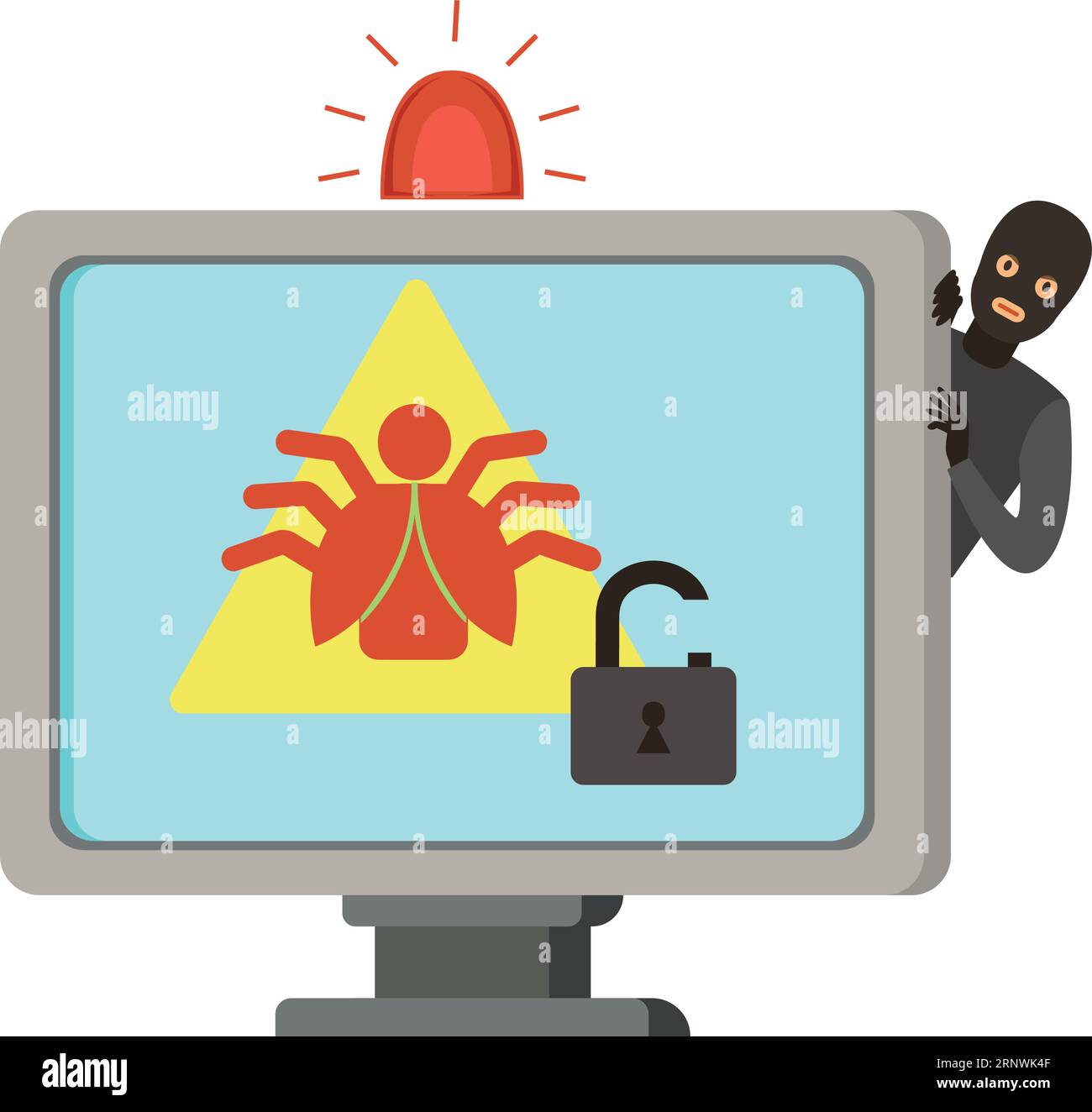 Cyber crime concept. Hacker exploit computer with bugs Stock Vector ... Cyber crime concept. Hacker exploit computer with bugs Stock Vector ...