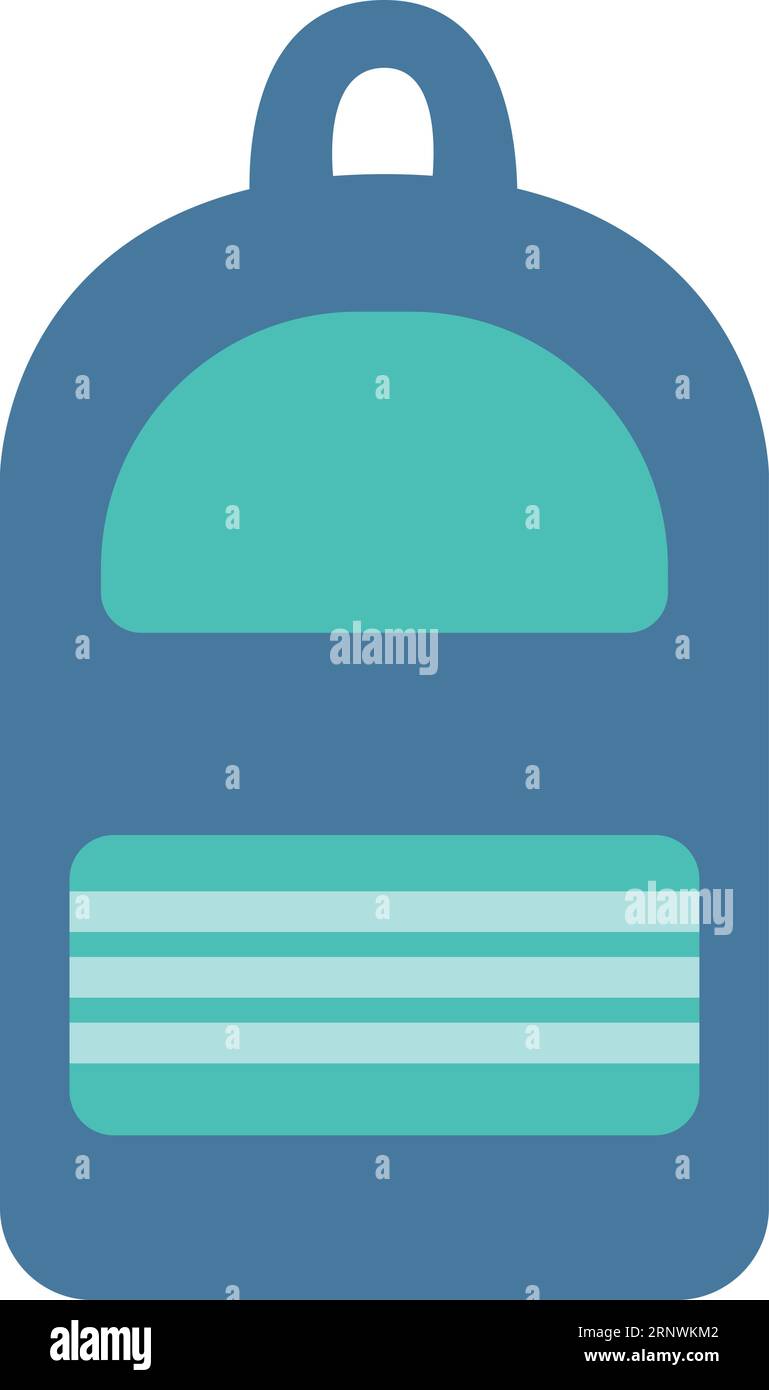 Backpack icon. School bag symbol. Kid equipment Stock Vector Image ...