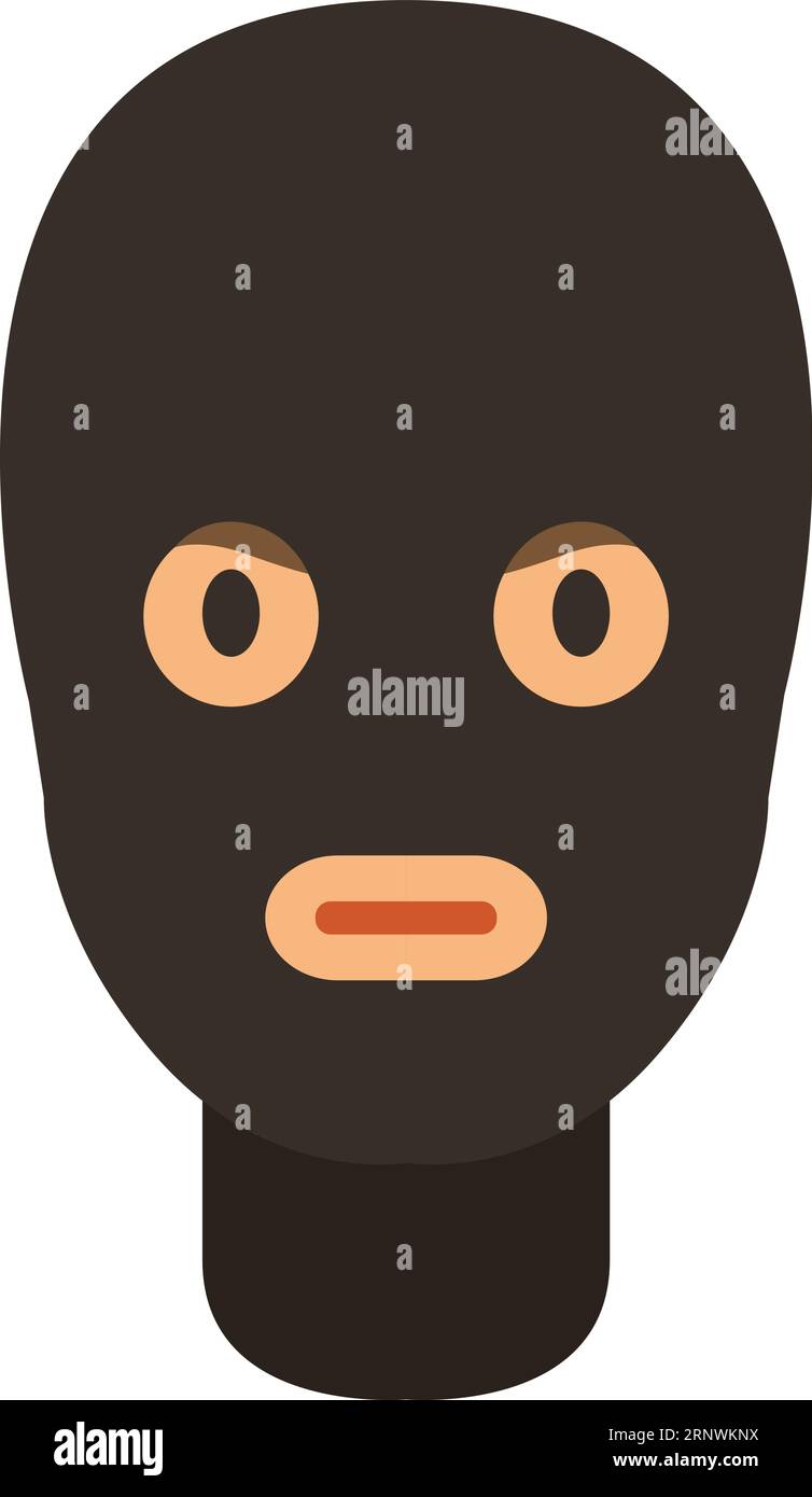 Balaclava person avatar. Criminal man. Robber head Stock Vector Image ...