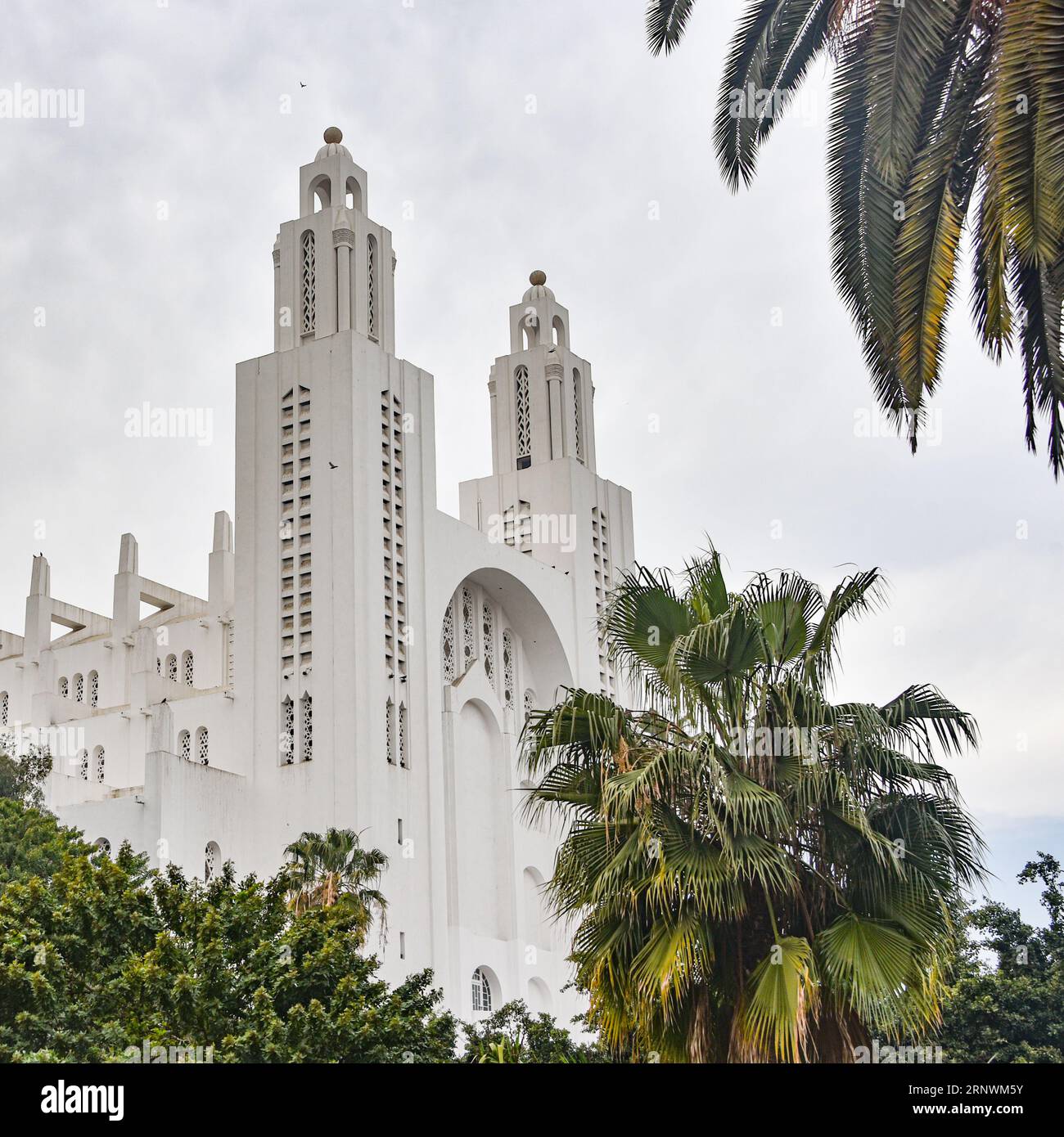 Casablanca, Morocco - Feb 7, 2023: Sacre Coeur Cathedral, The former ...