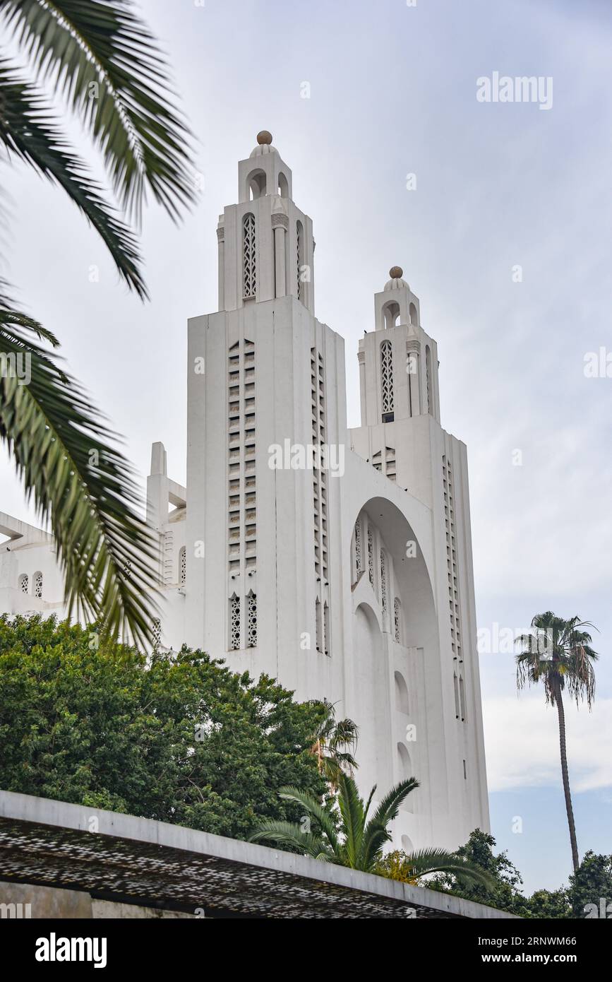 Casablanca, Morocco - Feb 7, 2023: Sacre Coeur Cathedral, The former ...