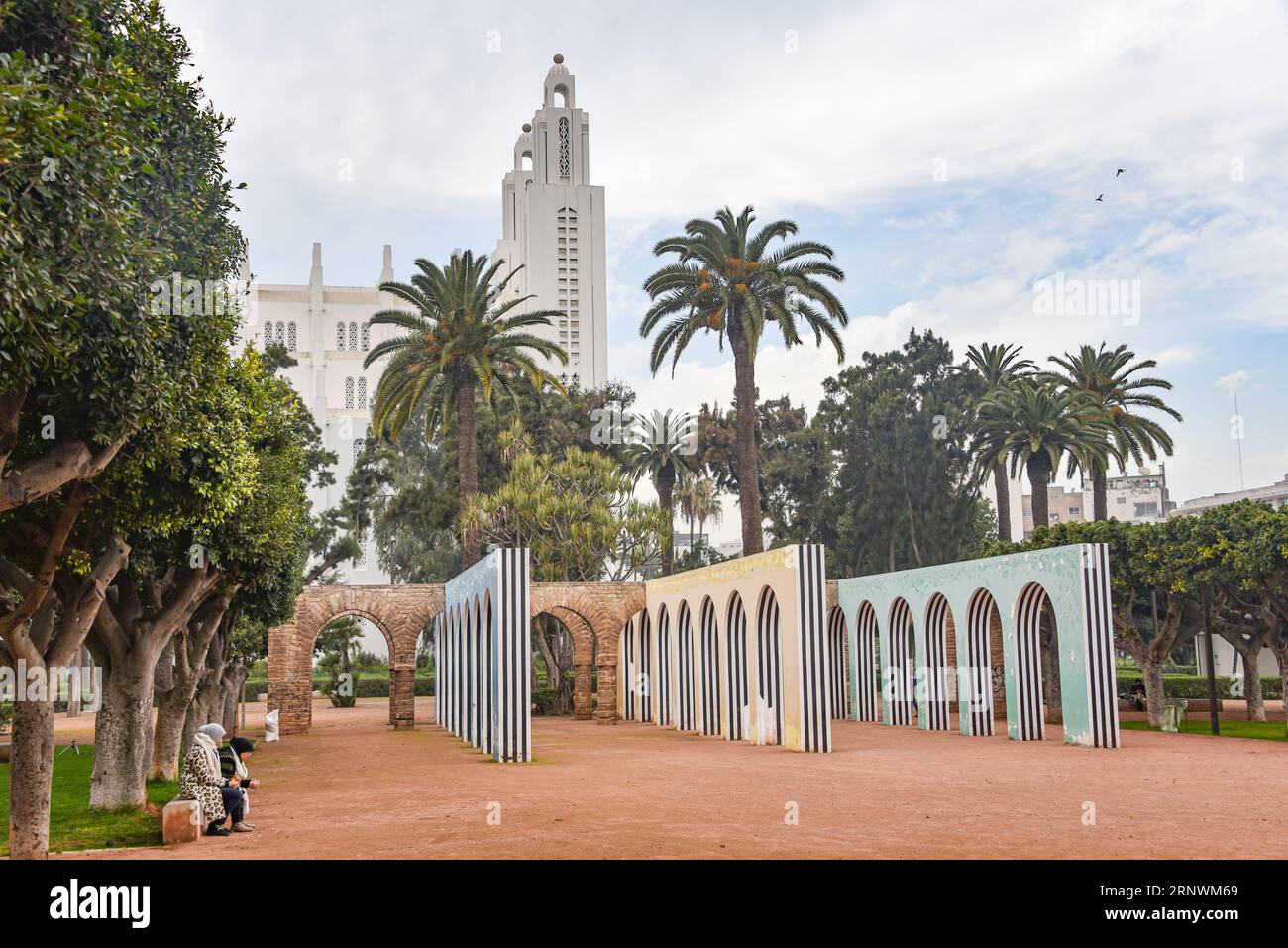Casablanca, Morocco - Feb 7, 2023: Sacre Coeur Cathedral, The former ...