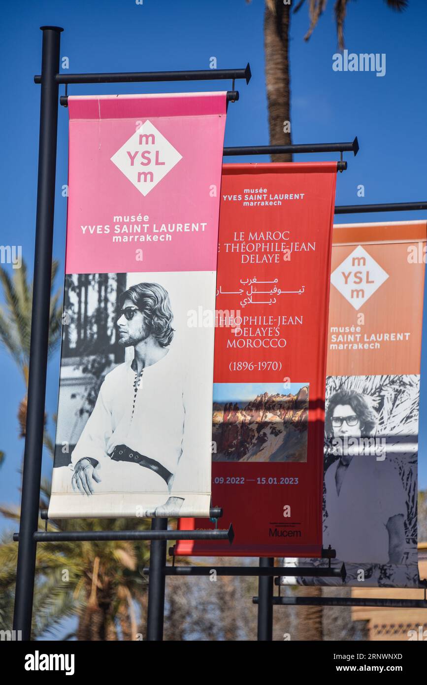 Ysl museum marrakech hi-res stock photography and images - Alamy