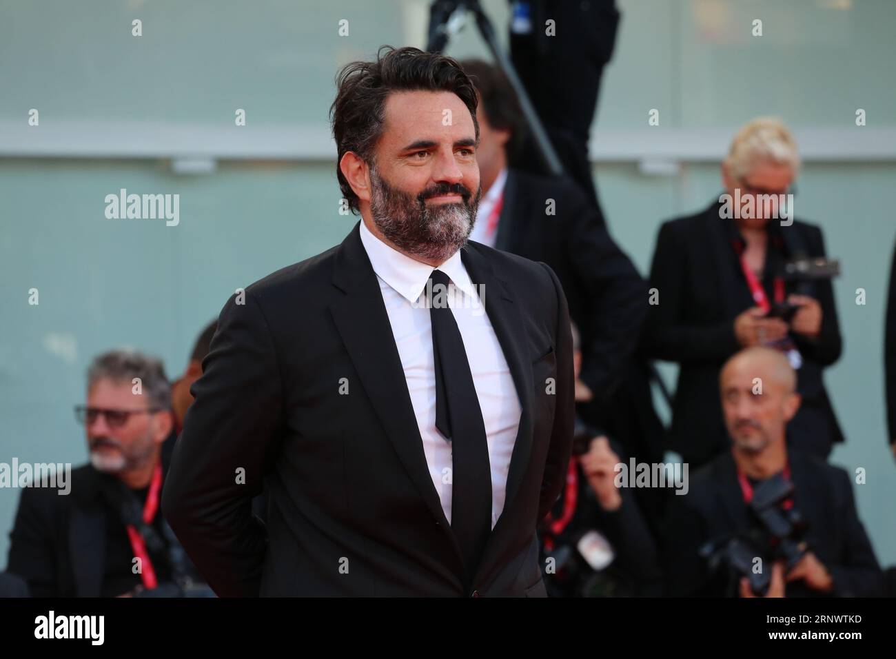 Venice, Italy, 2nd September, 2023. Steve Morrow arriving on the red ...