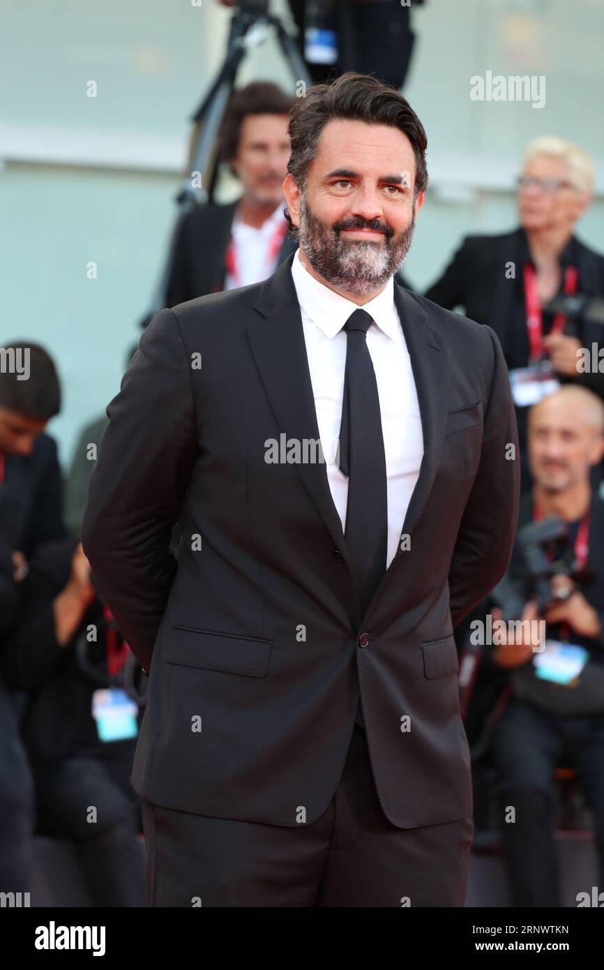 Venice, Italy, 2nd September, 2023. Steve Morrow arriving on the red ...