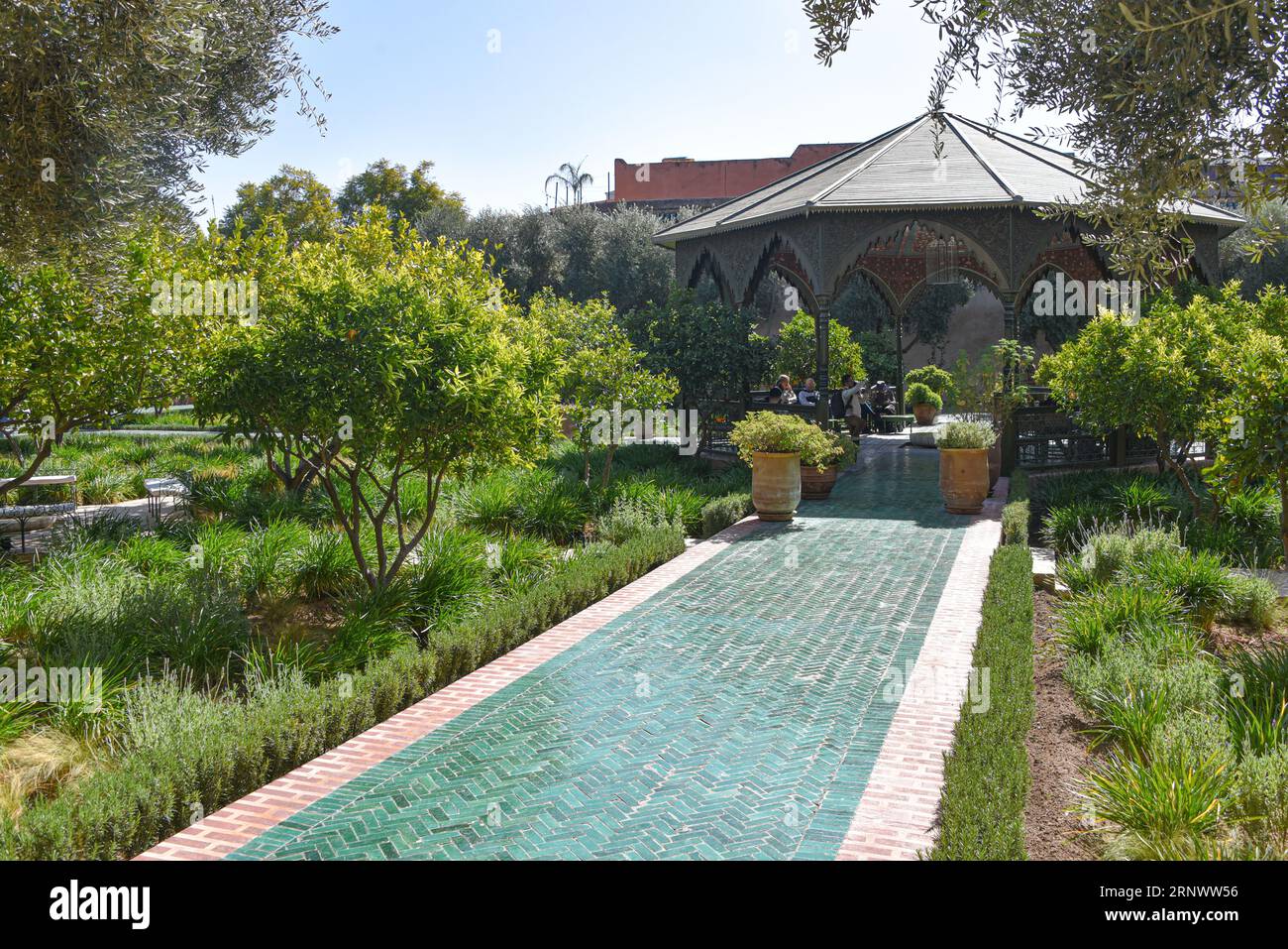 The secret garden marrakech hi-res stock photography and images - Alamy