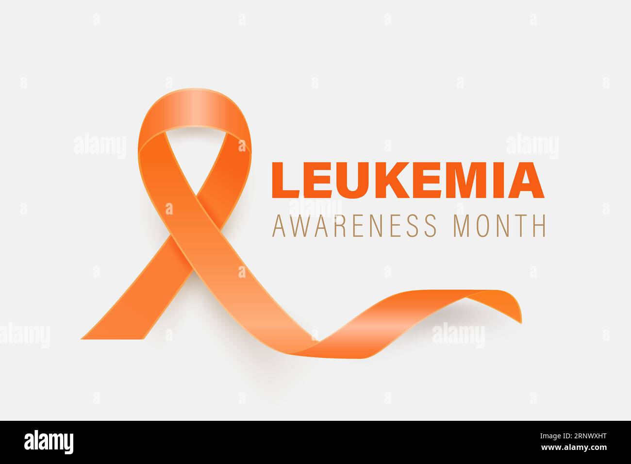 Leukemia, Blood Cancer Banner, Card, Placard with Vector 3d Realistic ...