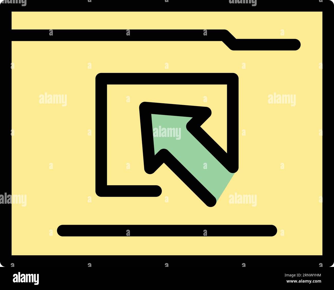 Web software icon outline vector. Building process. Service system ...