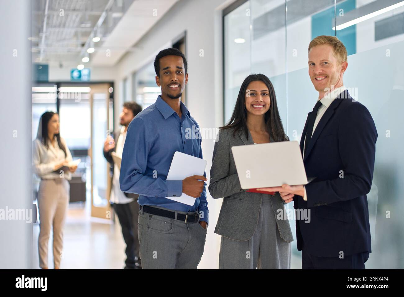 Three diverse business people multiethnic hi-res stock photography and ...