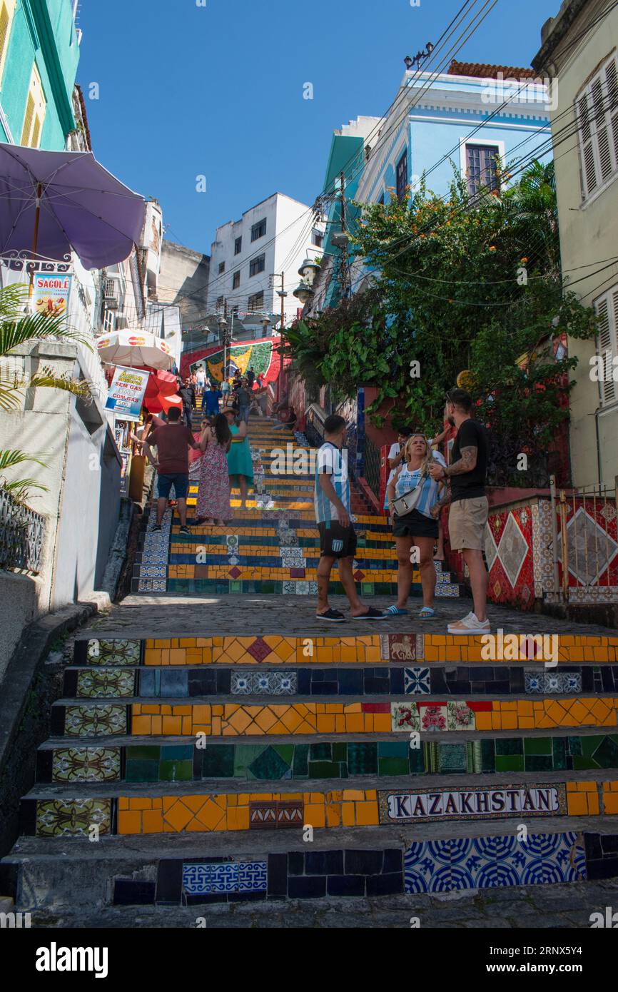 Lapa stairs hi-res stock photography and images - Alamy