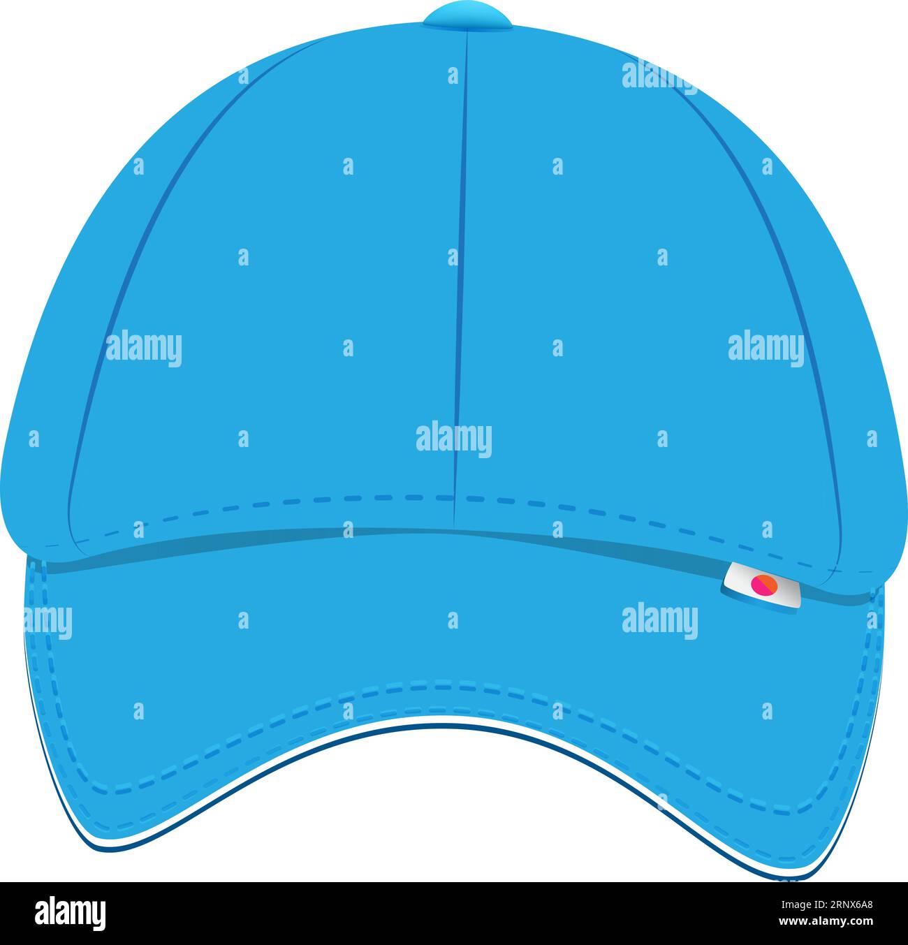 Baseball hat front view. Sport cap icon Stock Vector Image & Art - Alamy