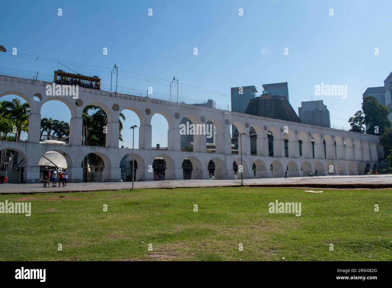 train, street, famous, iconic, tourist attractions, downtown, lapa arches, daily life, view ...