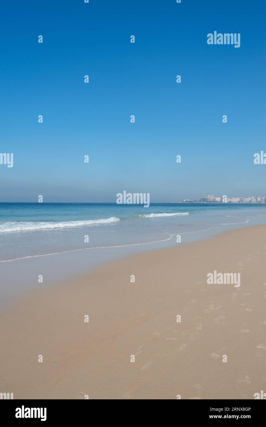 Rio de Janeiro, Brazil, South America: the sand and the crystal clear ...
