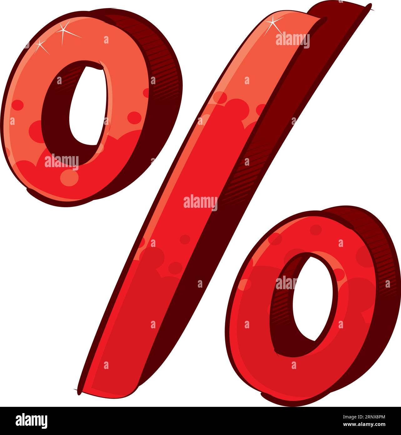 Symbol of percent created in graffiti style Stock Vector Image & Art ...