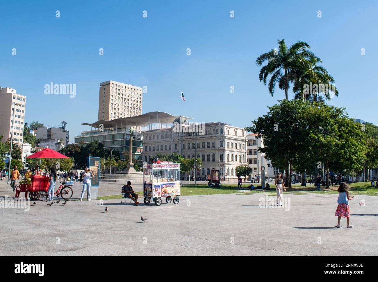 Rio de Janeiro, Brazil: skyline of the redeveloped area of the Port in ...