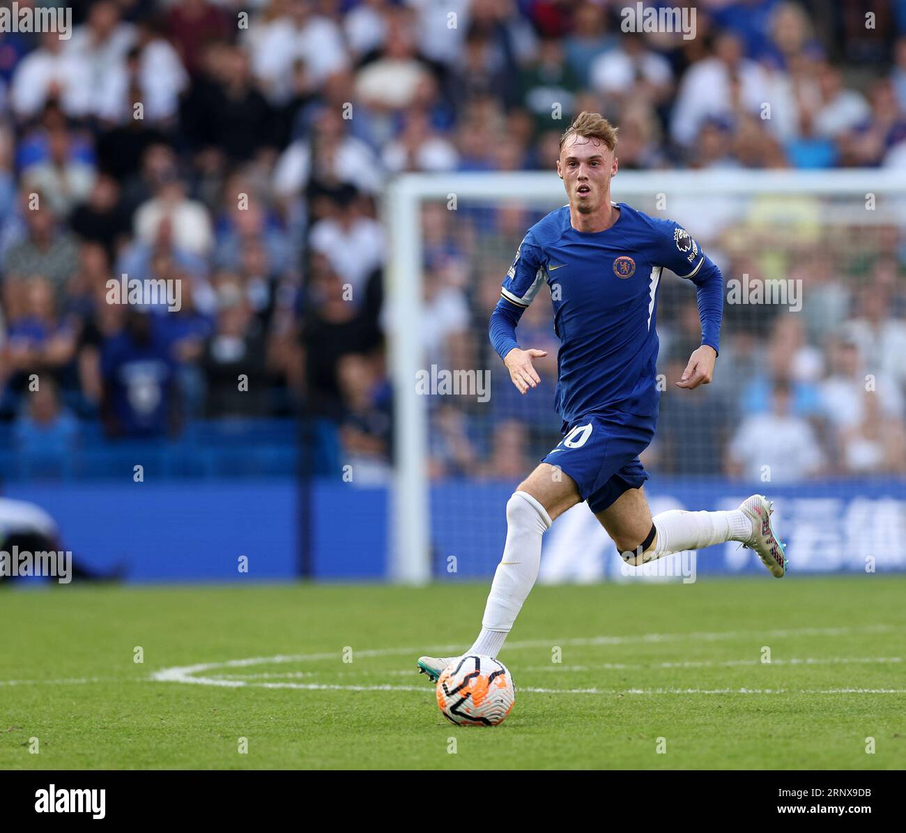 London, UK. 2nd Sep, 2023. Cole Palmer of Chelsea during the Premier ...