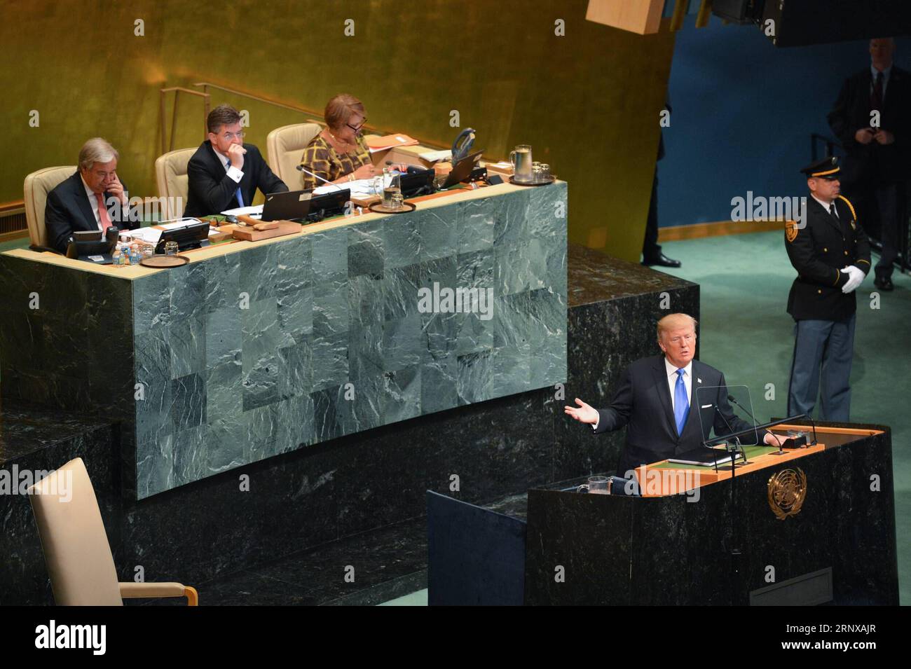 (180119) -- NEW YORK, Jan. 19, 2018 -- File photo taken on Sept. 19 ...