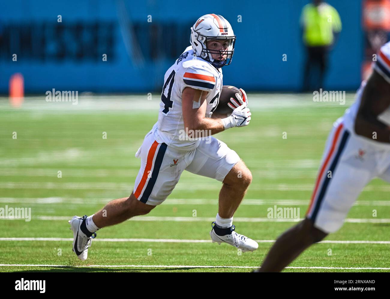 NASHVILLE, TN - SEPTEMBER 02: Virginia Cavaliers running back Jack Griese (34) runs with the ...