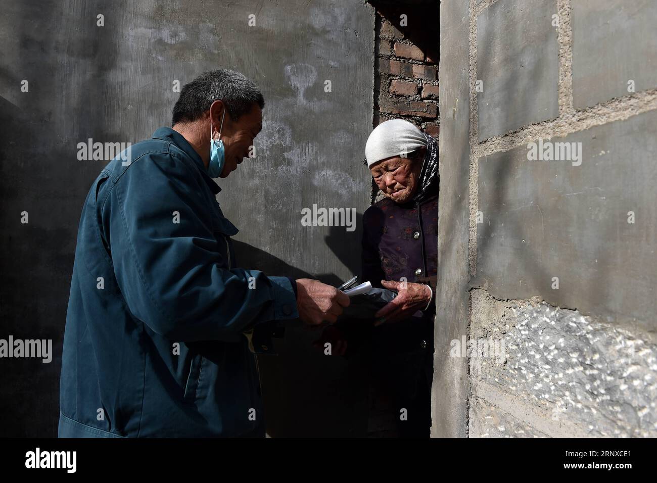 Old postman hi-res stock photography and images - Alamy