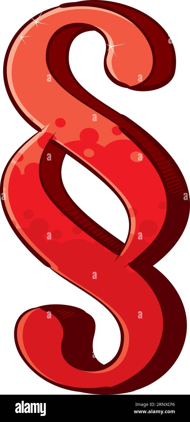 Symbol of paragraph created in graffiti style Stock Vector Image & Art ...