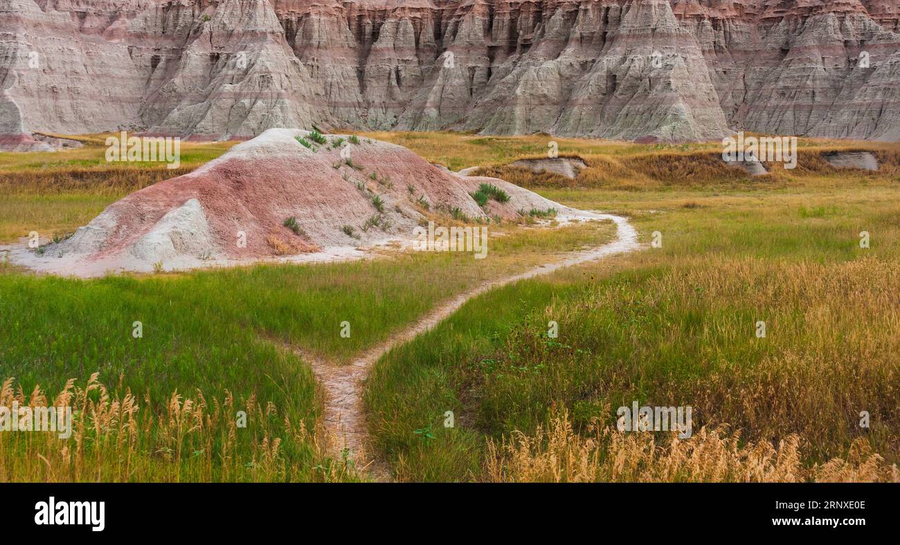 Badlands National Park in South Dakota. Authorized as Badlands National ...