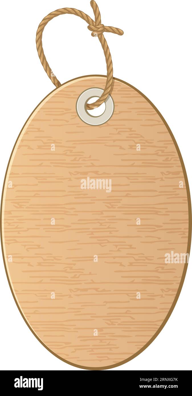 Round shopping tag template. Blank price label Stock Vector Image & Art ...