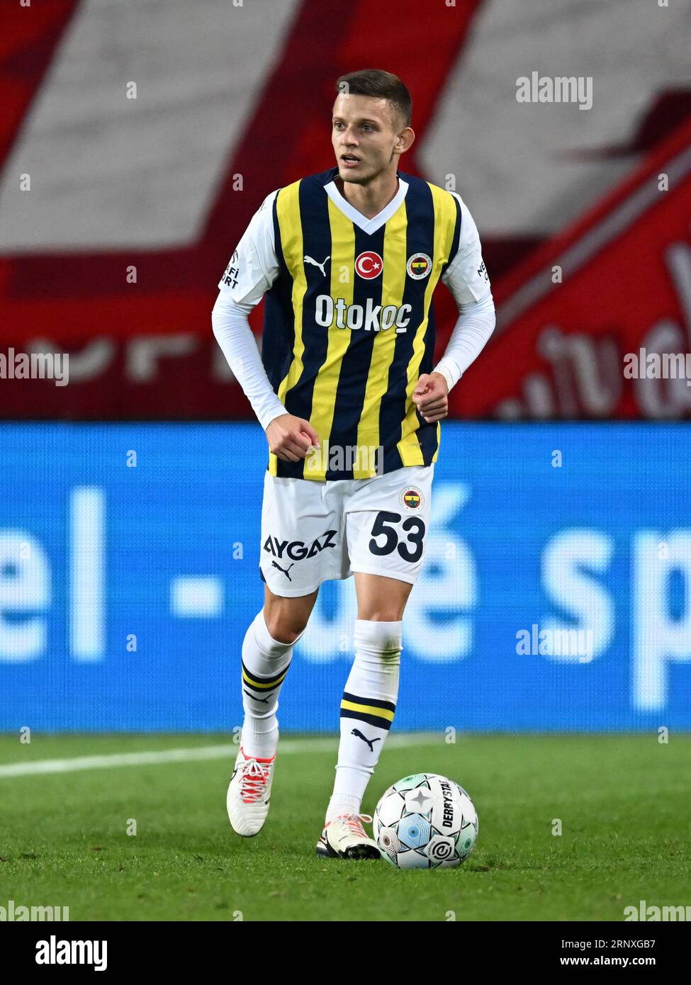 ENSCHEDE - Sebastian Szymanski of Fenerbahce SK during the UEFA ...