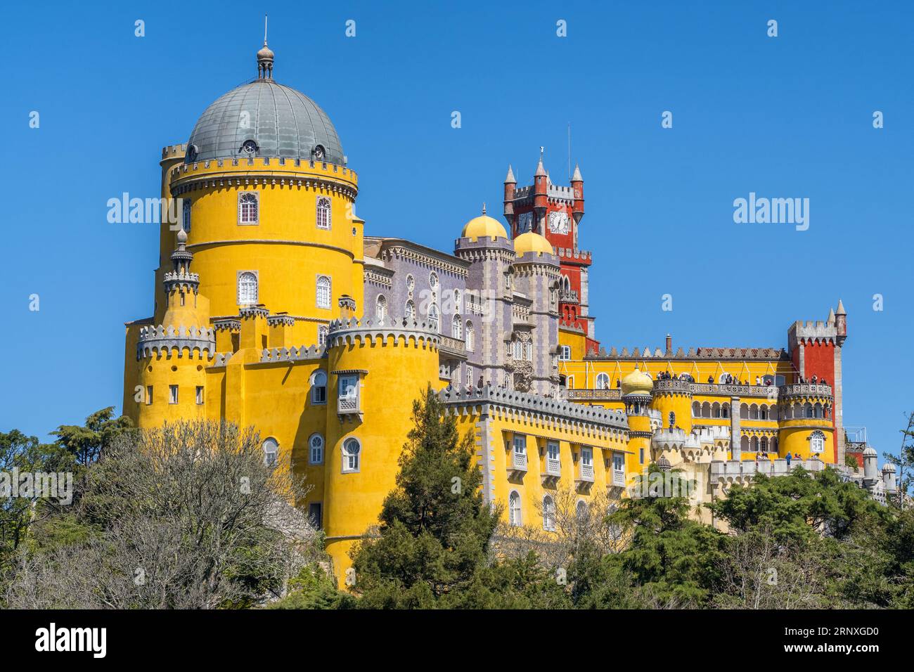 Pena Palace in Sintra, Portugal Stock Photo - Alamy