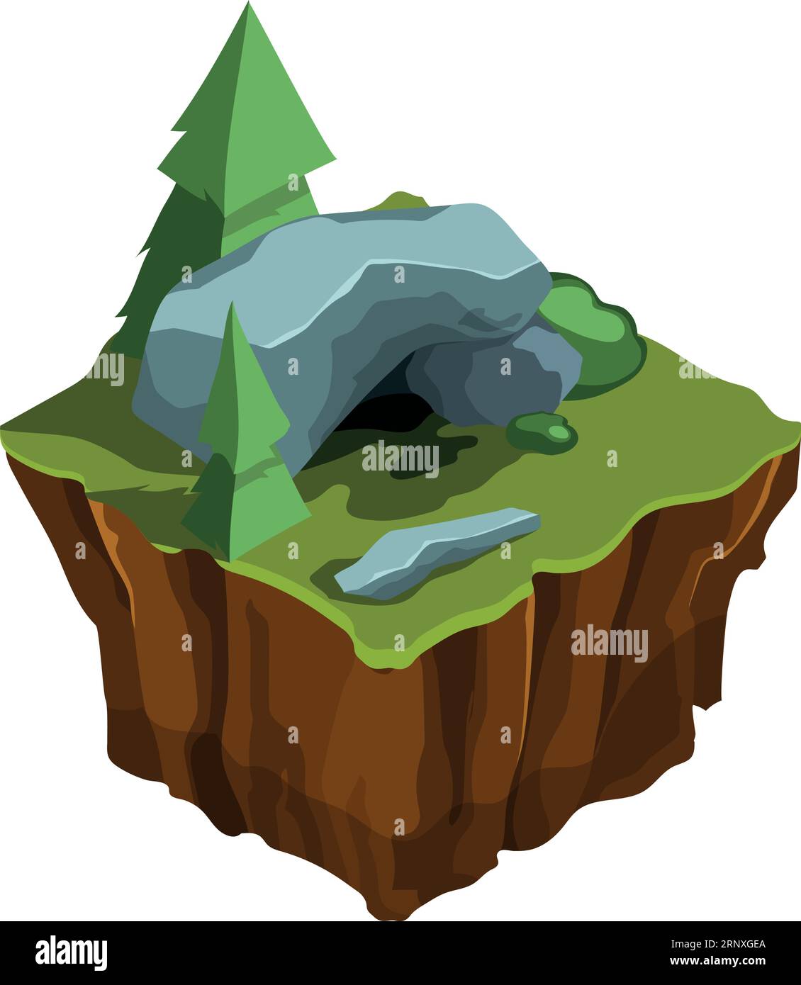 Game flying ground cartoon Cut Out Stock Images & Pictures - Alamy