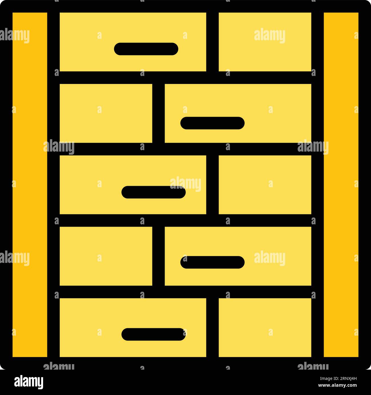 Brick slate texture building Stock Vector Images - Alamy