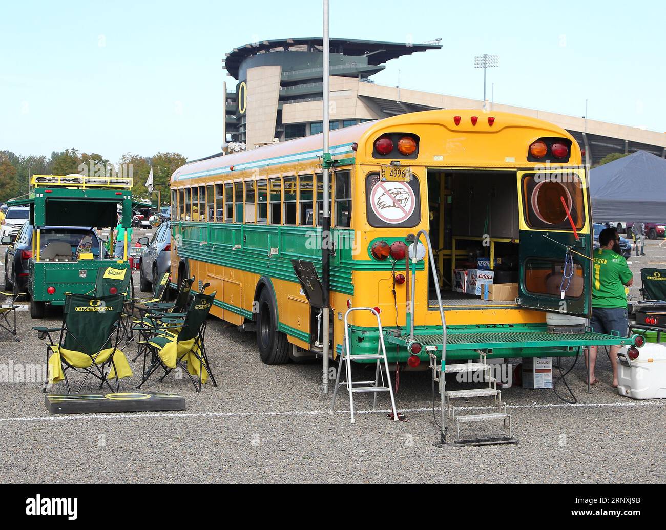 Tailgating football university hi-res stock photography and images - Alamy