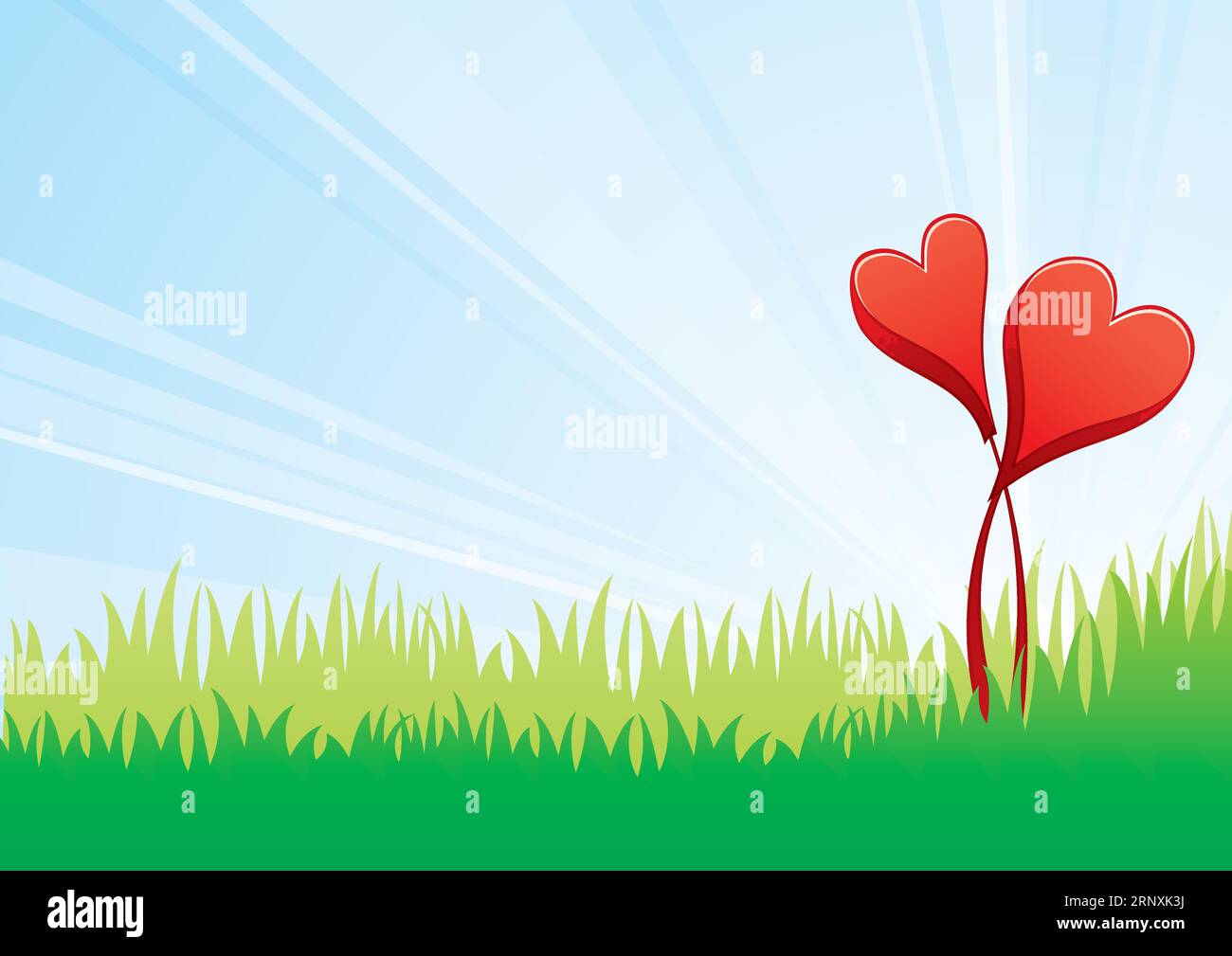 Hearts love in Stock Vector Images - Alamy