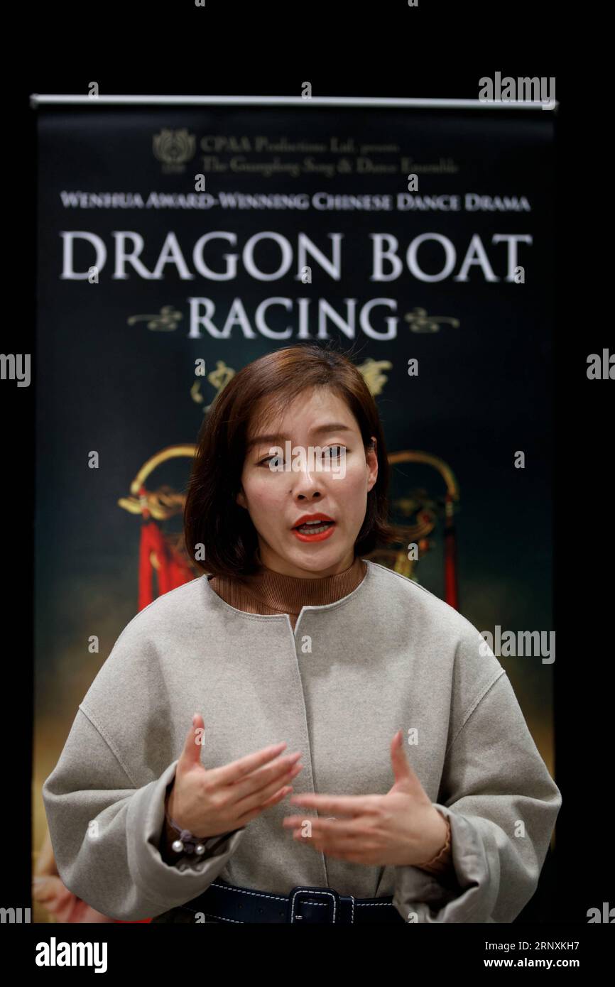 (180203) -- WASHINGTON, Feb. 3, 2018 -- Han Zhen, co-director of Dragon ...