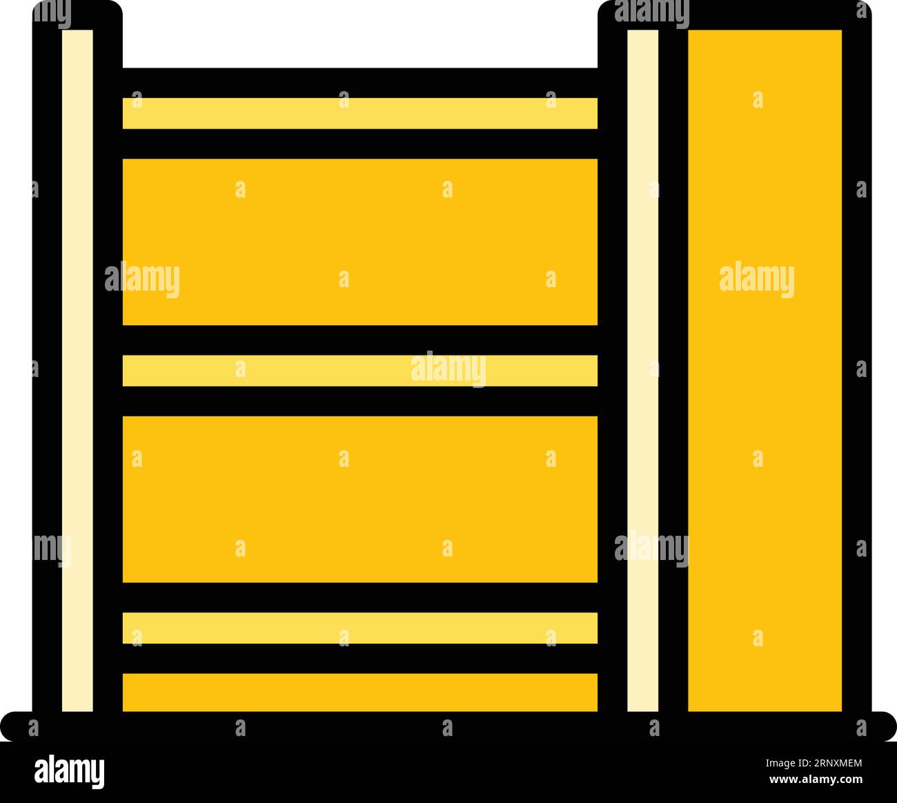Wood Drawer Icon Outline Vector Work Factory Plant Worker Color Flat Stock Vector Image And Art