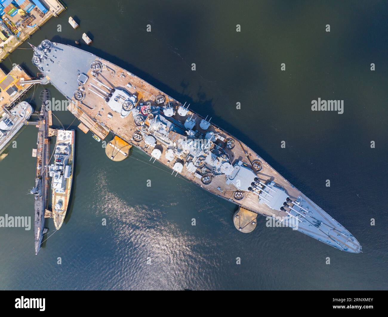 Battleship cove museum hi-res stock photography and images - Alamy