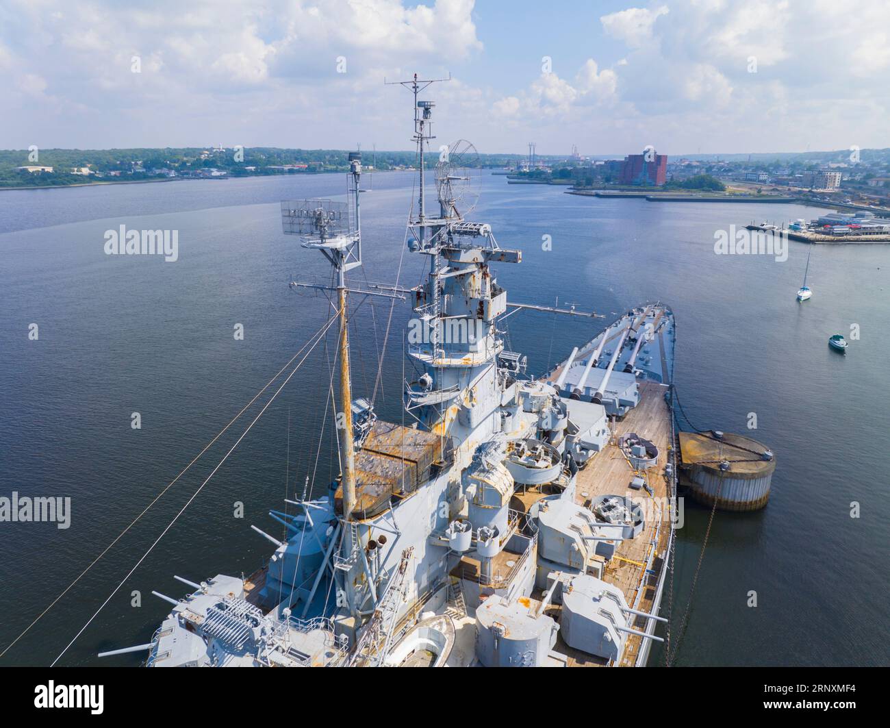 Battleship cove massachusetts hi-res stock photography and images - Alamy