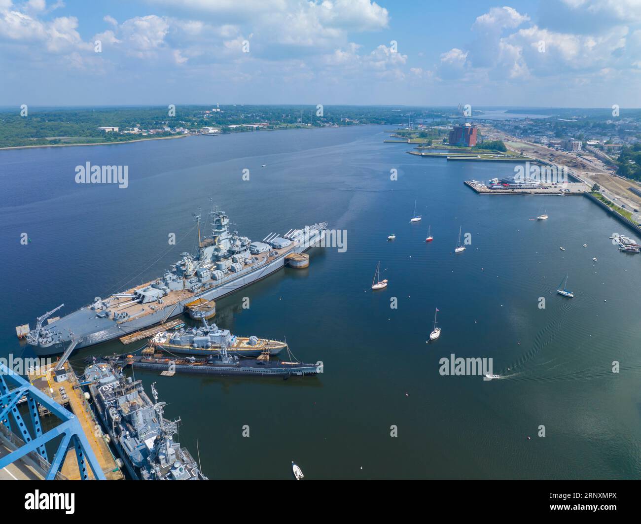 Battleship cove massachusetts hi-res stock photography and images - Alamy