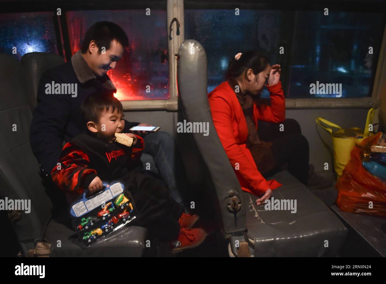 Shuttle bus worker hi-res stock photography and images - Alamy