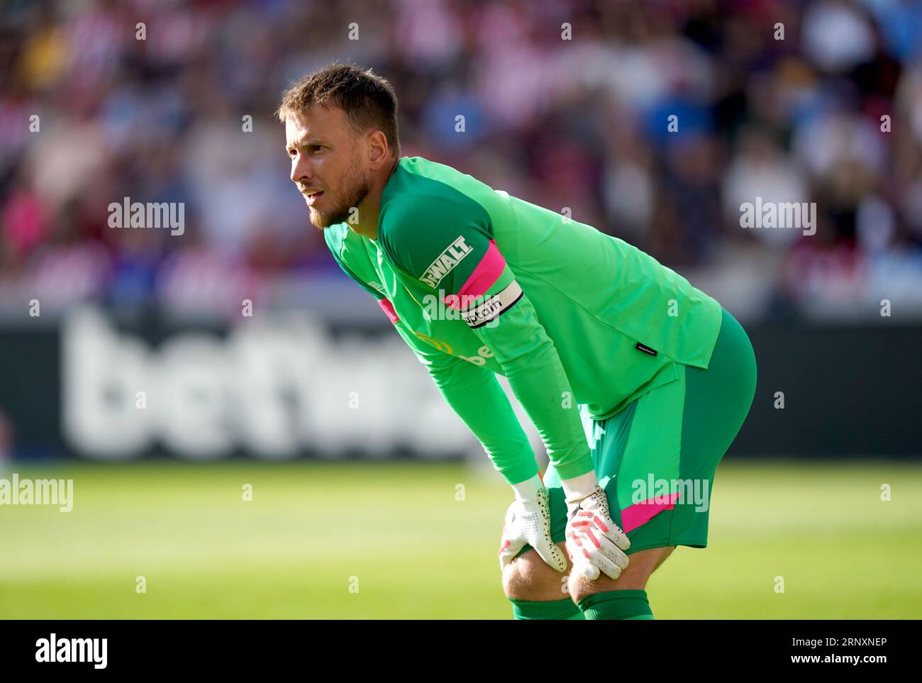 Bournemouth goalkeeper Neto during the Premier League match at the ...