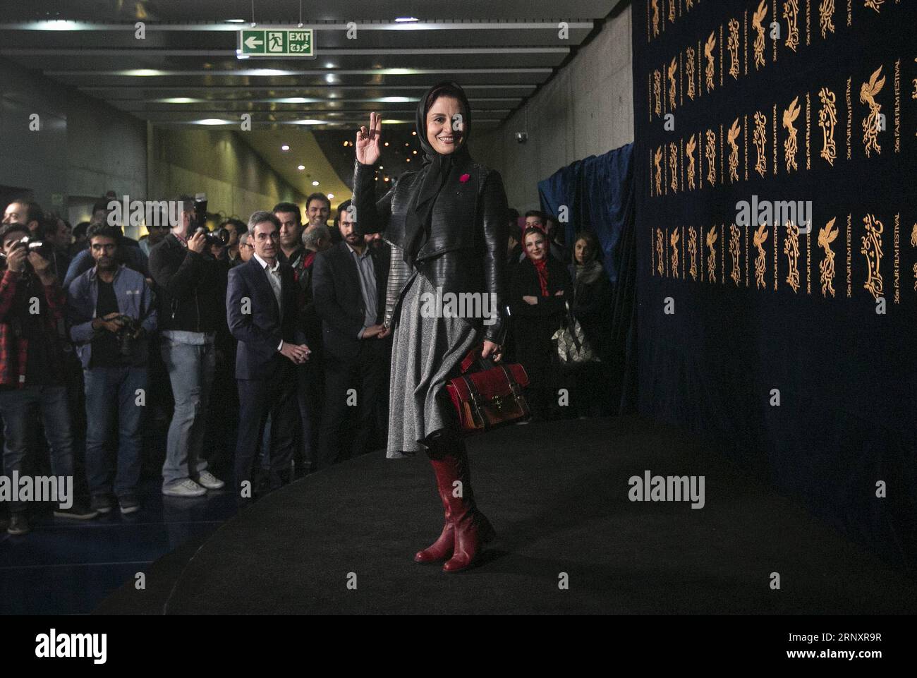 Iranian actress merila zarei attends hi-res stock photography and ...