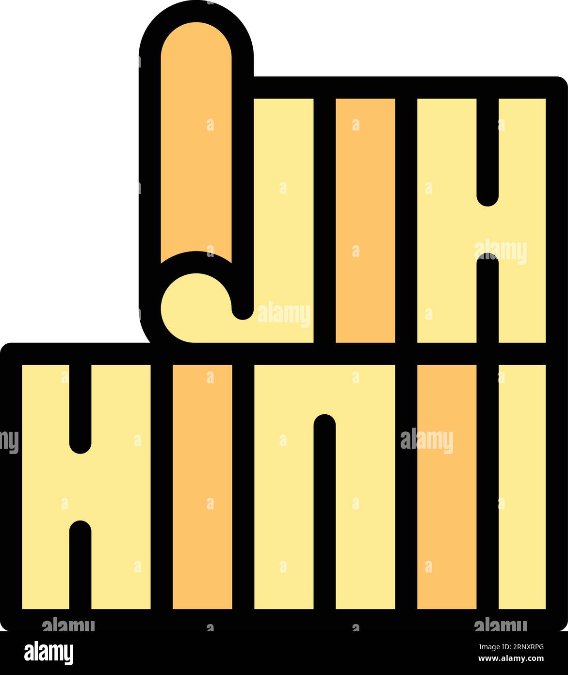 Construction floor icon outline vector. Interior home. Decor parquet ...